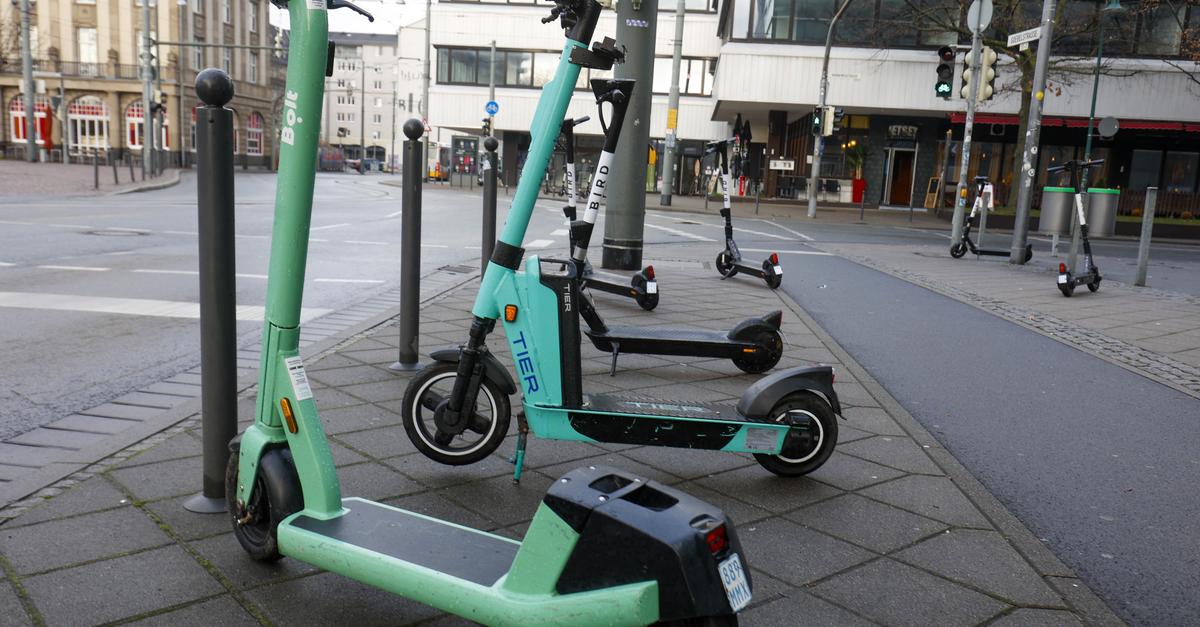 Stolperfalle in Arheilgen: Klagen über E-Scooter